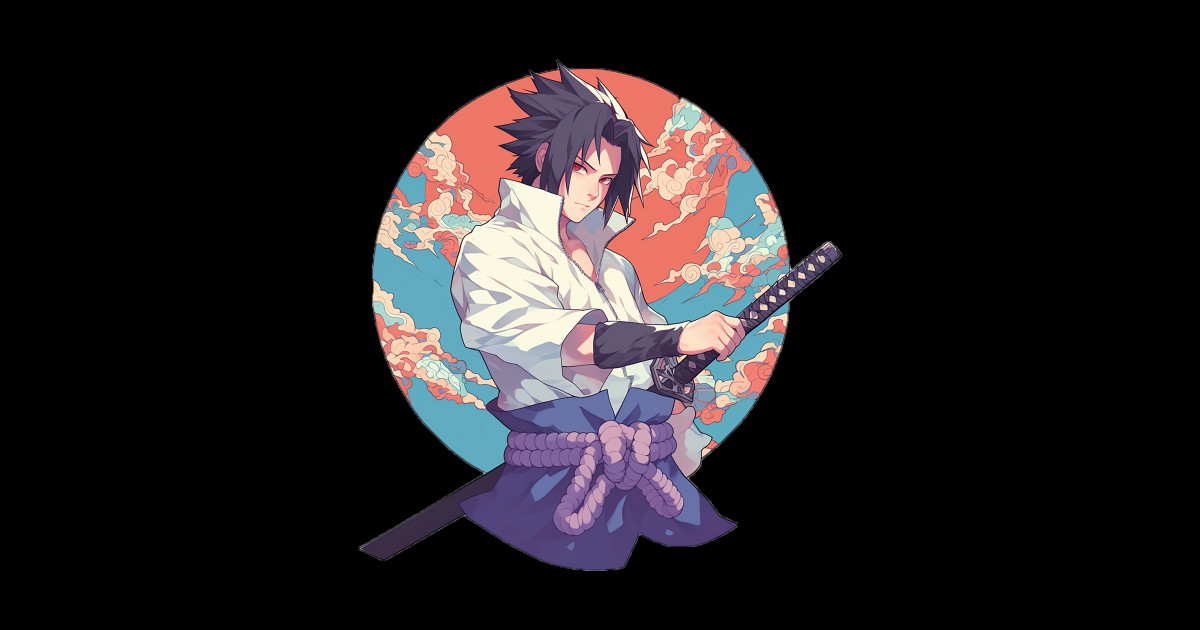 sasuke - Sasuke - Sticker | TeePublic