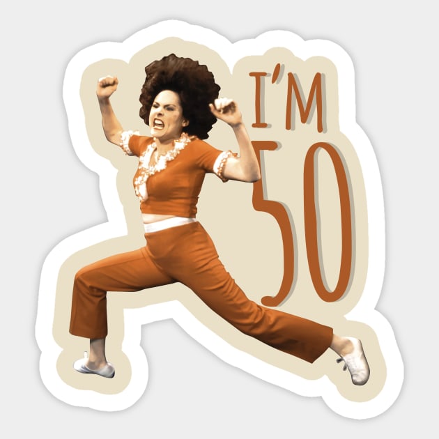 Sally Omalley HUAAAAAAAA - Sally Omalley - Sticker | TeePublic