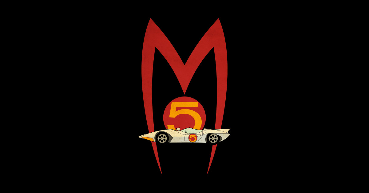 MACH 5 SPEED RACER VINTAGE - Speed Racer - Sticker | TeePublic