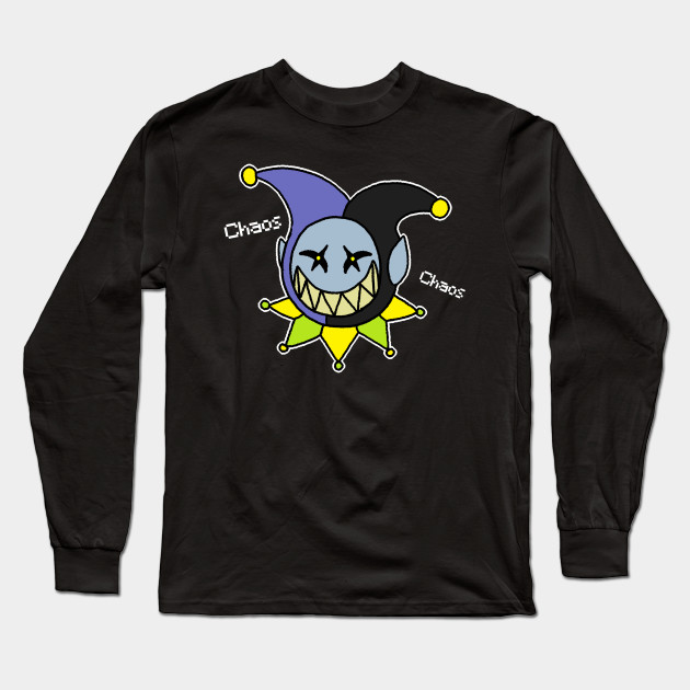 Jevil - Deltarune - Long Sleeve T-Shirt | TeePublic