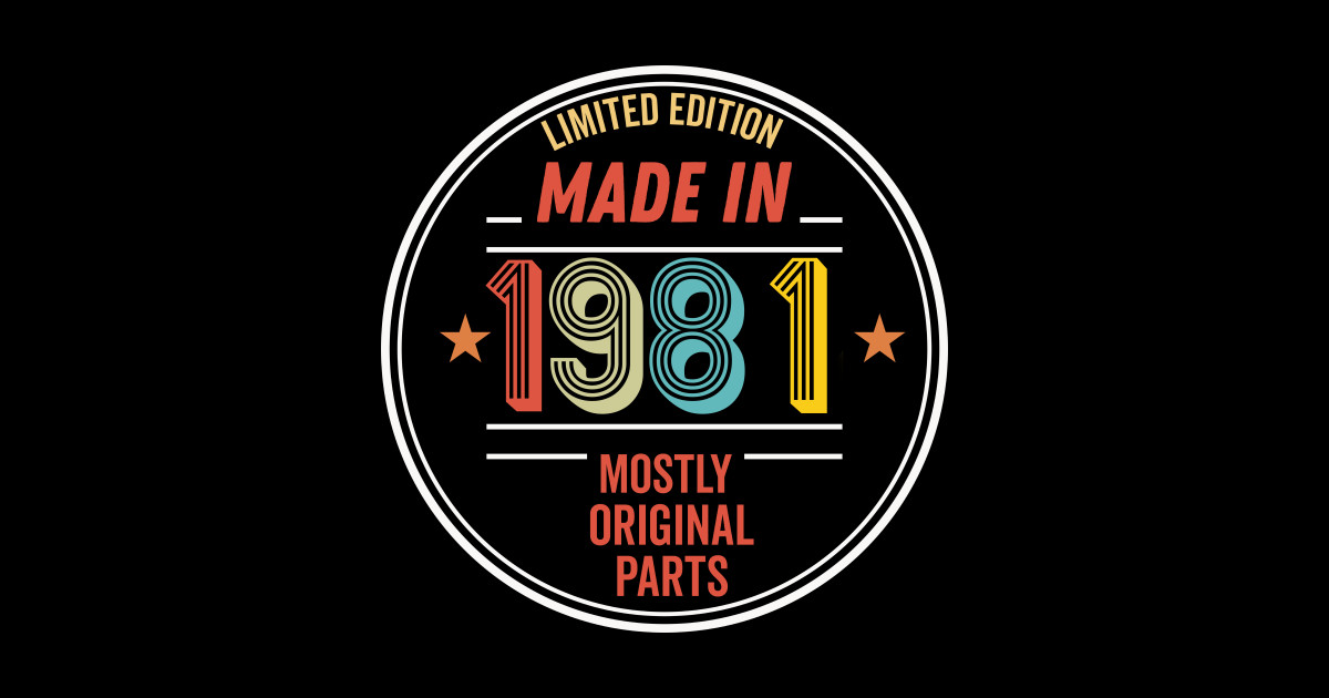 Limited Edition Made In 1981 Mostly Original Parts - Funny Vintage ...