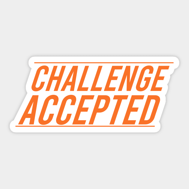 challenge accepted background