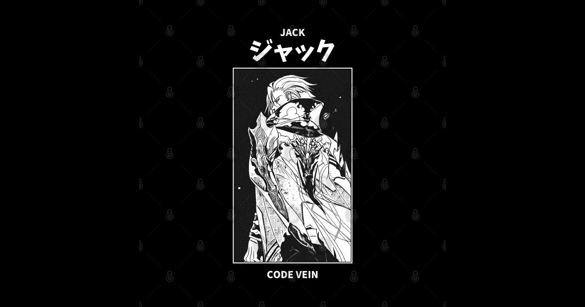 Jack Rutherford Code Vein - Code Vein Jack - Sticker | TeePublic