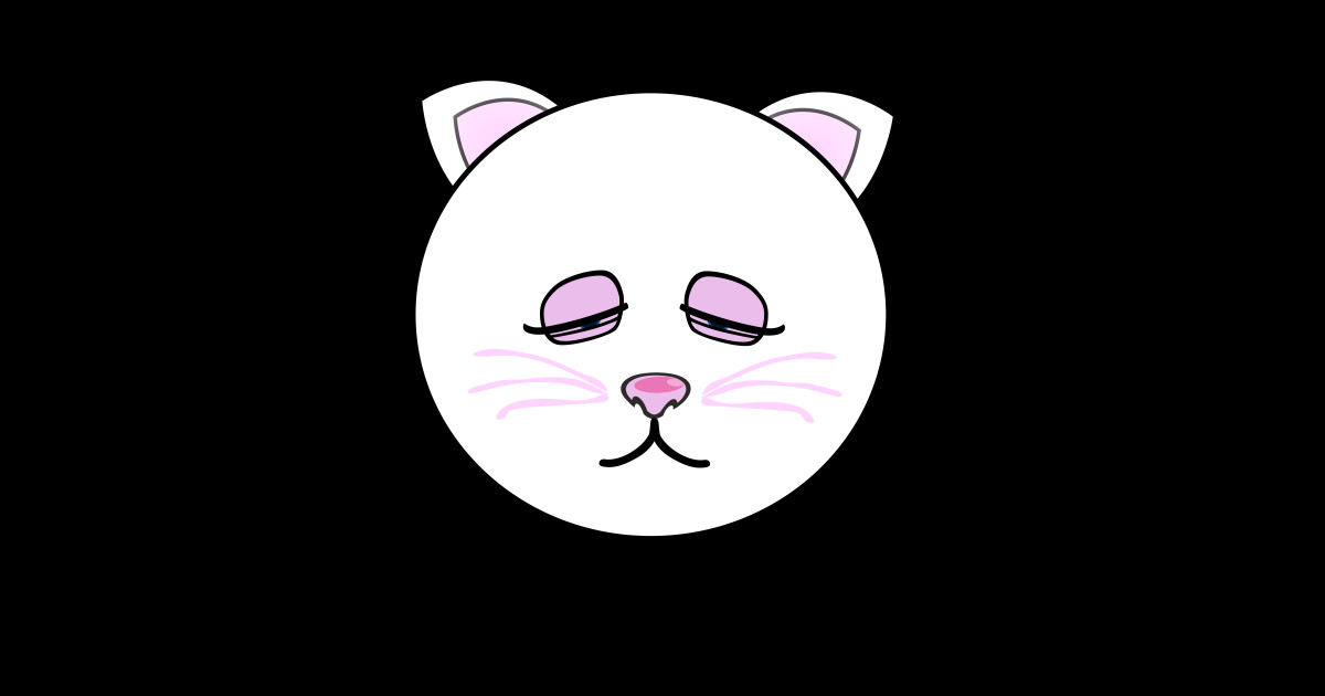 Not Today Cat - Coffee Cat - Sticker | TeePublic