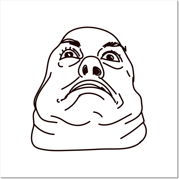 Double Chin Funny Face Meme - Double Chin - Posters and Art Prints ...