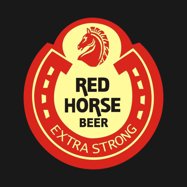 Red Horse - Red Horse Beer - T-Shirt | TeePublic