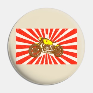Classic Vintage Custom Motorcycle Pins and Buttons for Sale | TeePublic