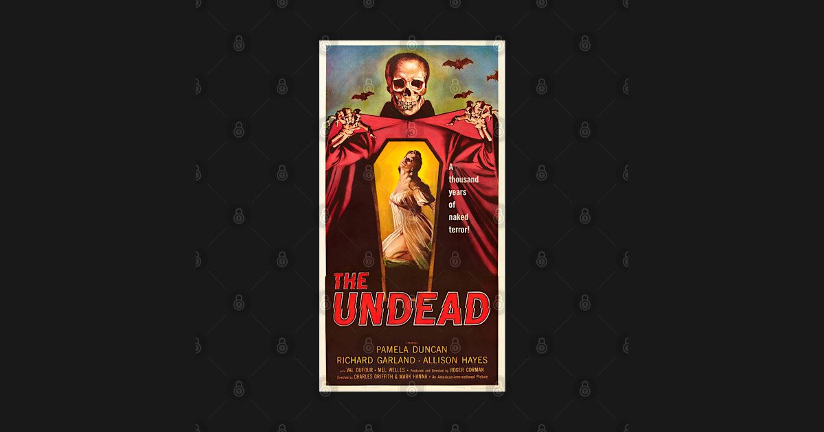 The Undead poster art - Horror Movies - T-Shirt | TeePublic