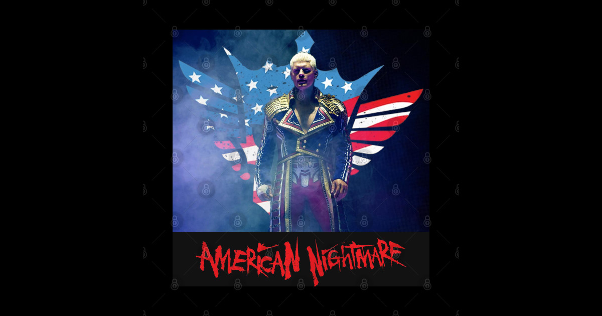 Cody Rhodes The American Nightmare - Cody Rhodes - Sticker | TeePublic