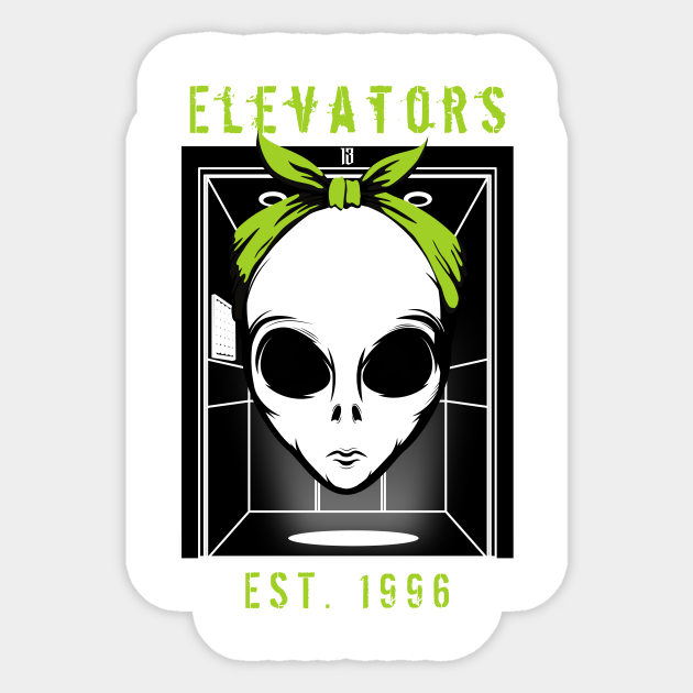 Elevators - Hip Hop - Sticker | TeePublic