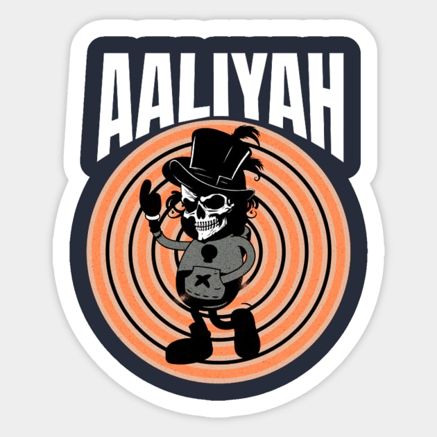 Aaliyah // Original Street - Aaliyah - Sticker | TeePublic