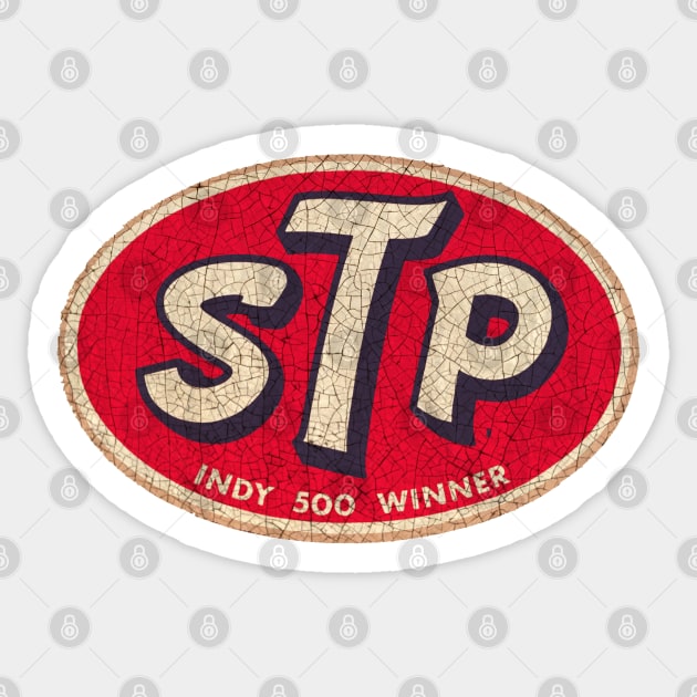 STP Racing - Motor Oil - Sticker | TeePublic