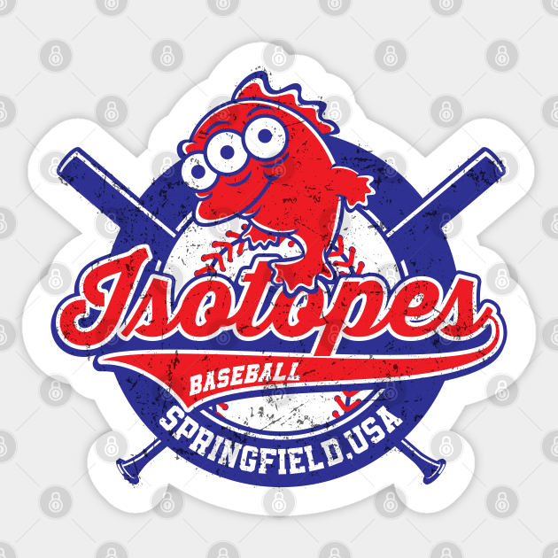 Isotopes Baseball - Tv Shows - Sticker | TeePublic