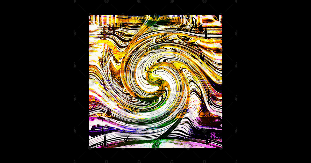 swirl, vortex - Swirl - Sticker | TeePublic