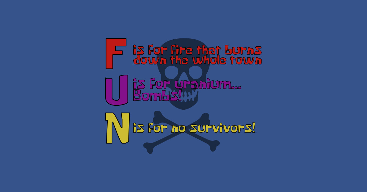 F.U.N Song (Plankton Version) - Spongebob - T-Shirt | TeePublic