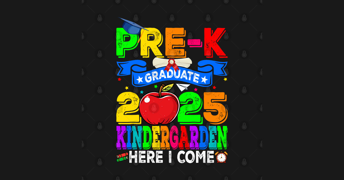 Pre-k Graduation 2025 Preschool Graduate Kids Boys Girls - Pre K ...
