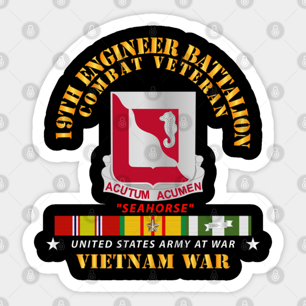 19th Engineer Battalion with Vietnam Service Ribbons - 19th Engineer ...
