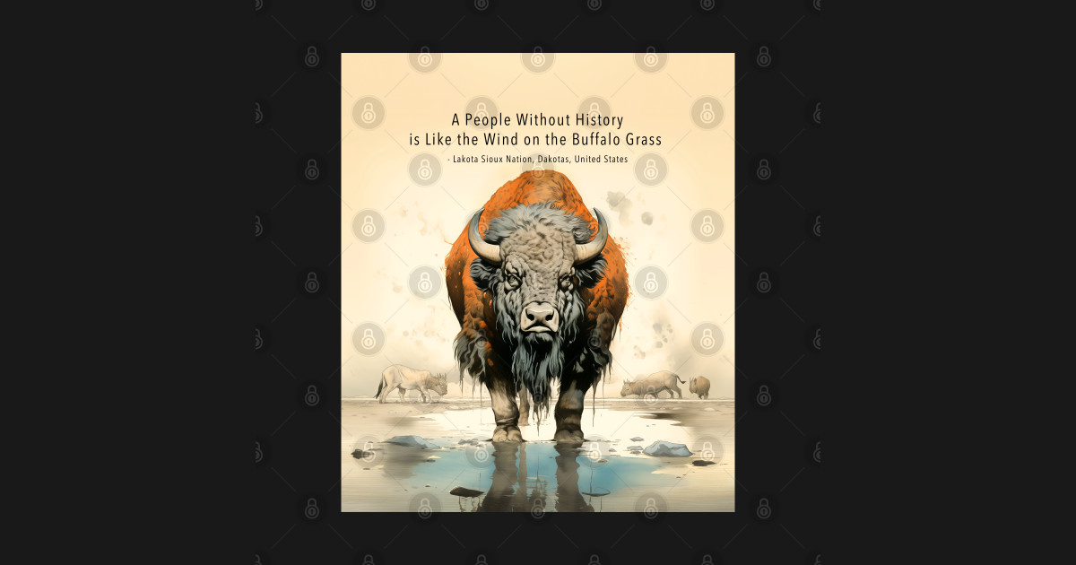 Native American Proverbs: "A People Without History is Like the Wind on ...