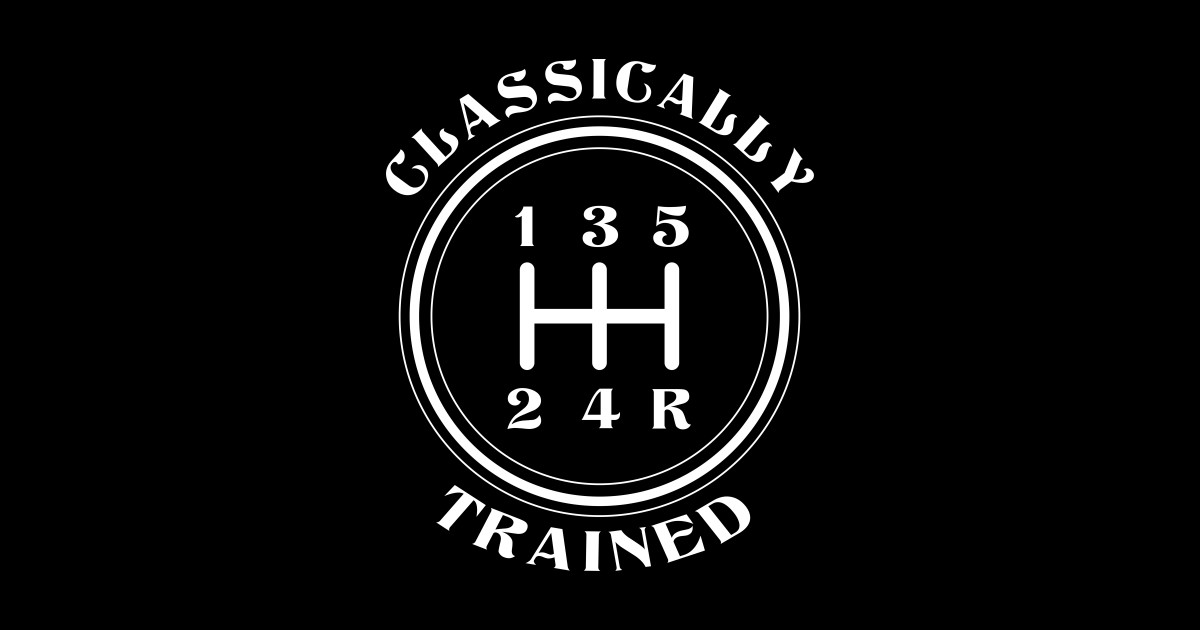 Classically Trained Retro - Classically Trained - Sticker | TeePublic
