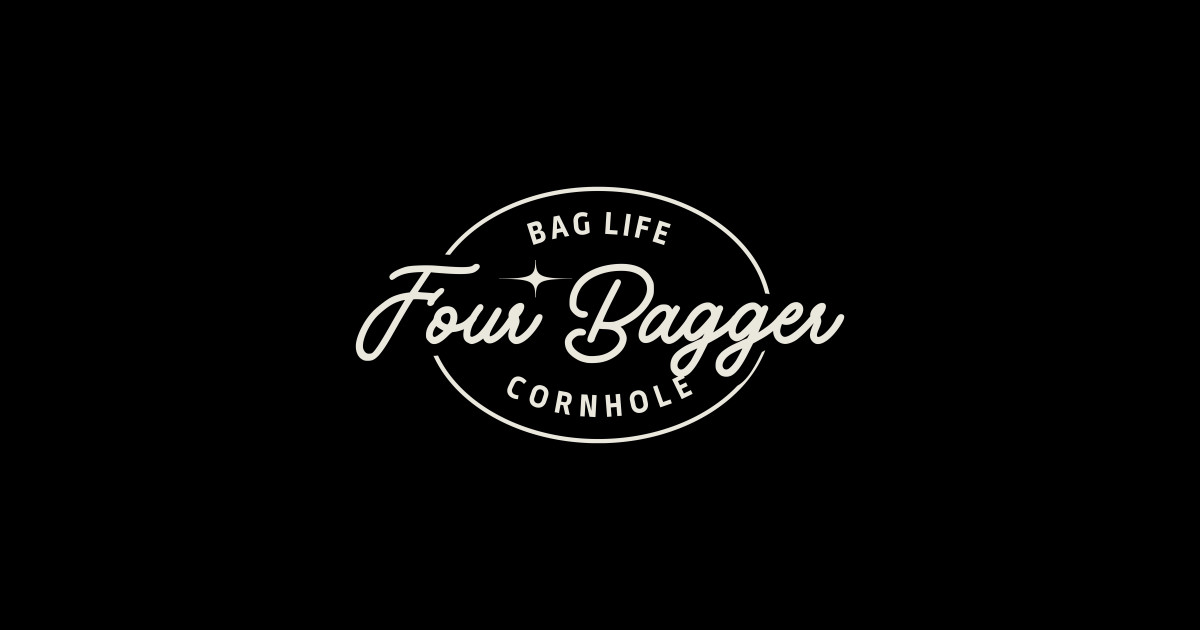 Four Bagger Medallion - Cornhole - Sticker | TeePublic