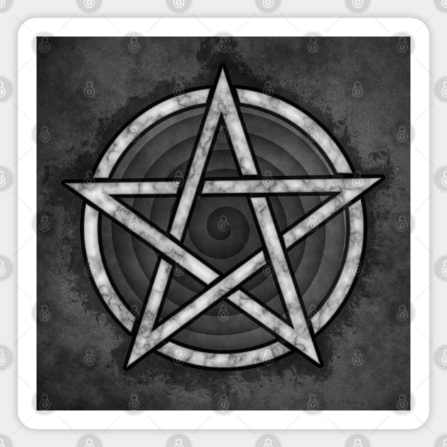 Marble Pentagrams for Protection - Grey Background - Pentagram ...