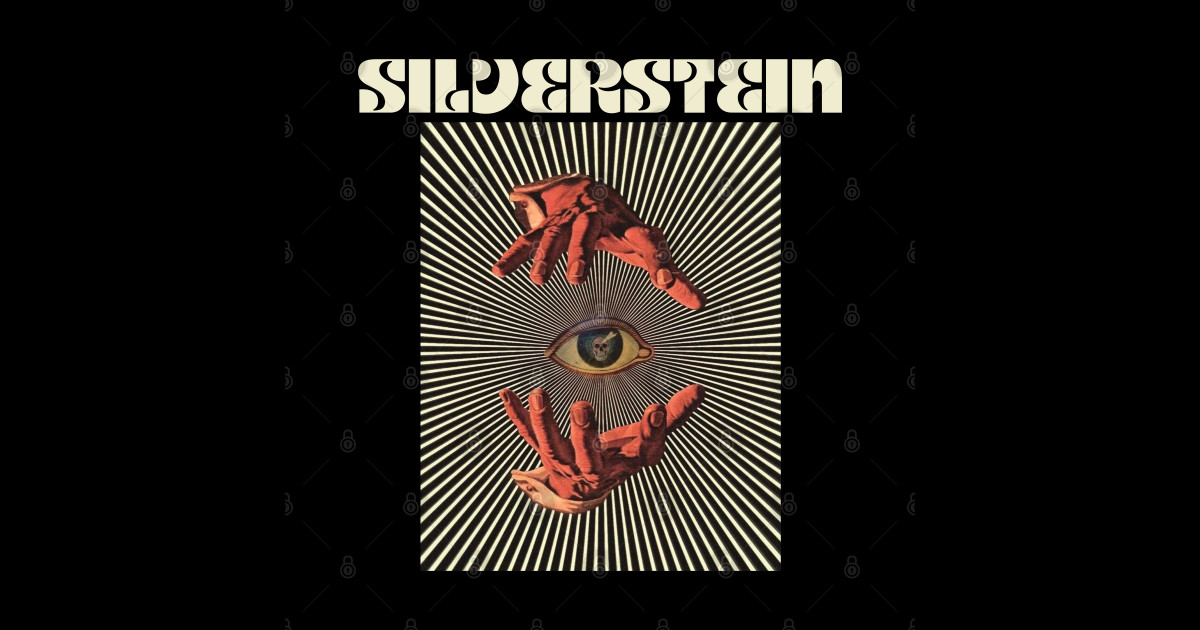 Hand Eyes Silverstein - Silverstein - Sticker | TeePublic