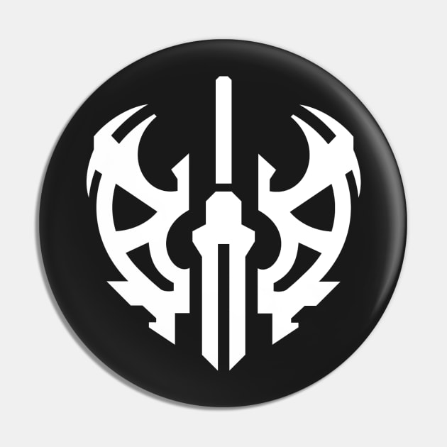 Black Desert Warrior Class Icon - Black Desert - Pin | TeePublic