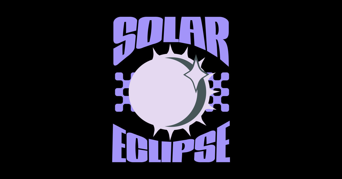solar eclipse - Solar Eclipse - Sticker | TeePublic