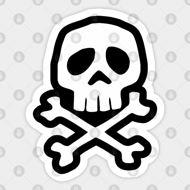 Captain Harlock Skull - Harlock - Sticker | TeePublic