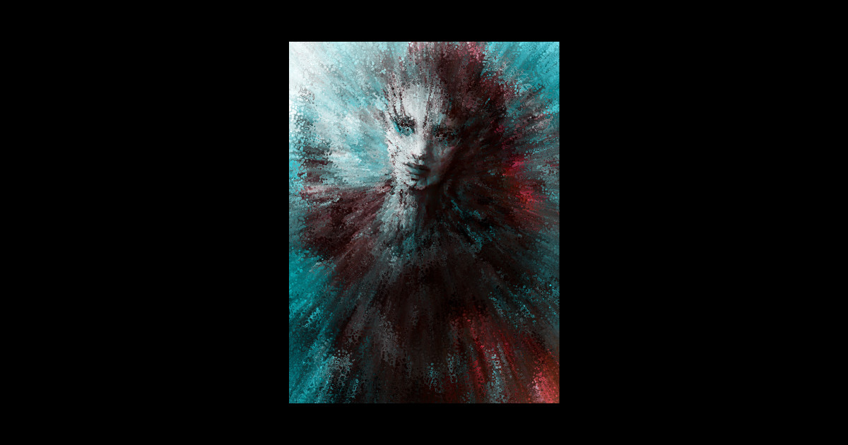 Blusha - Portrait - Sticker | TeePublic