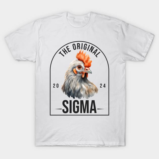 The Original Sigma Gen Z Gen Alpha - Sigma Male - T-Shirt | TeePublic