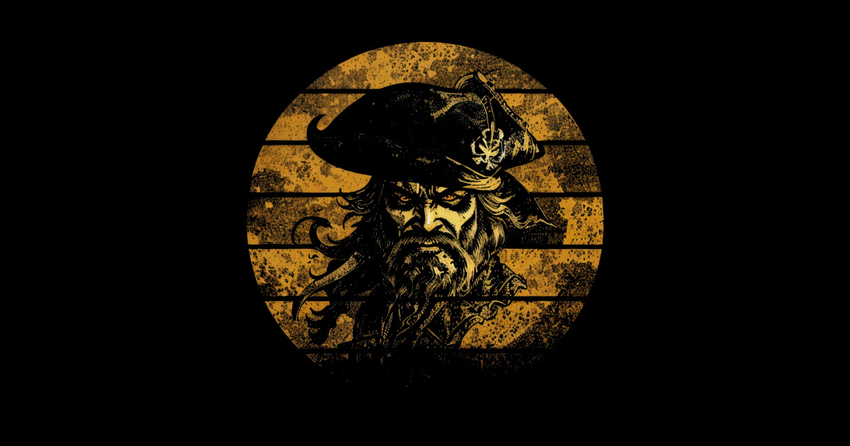 Blackbeards Cursed Treasure - Pirate - Posters and Art Prints | TeePublic