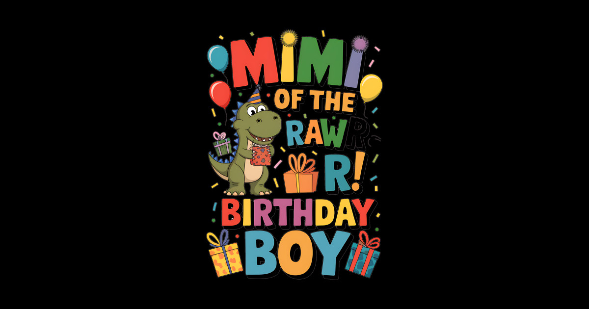 Mimi Of The Birthday Boy T-Rex Dinosaur Boy Party - Mimi Of The ...