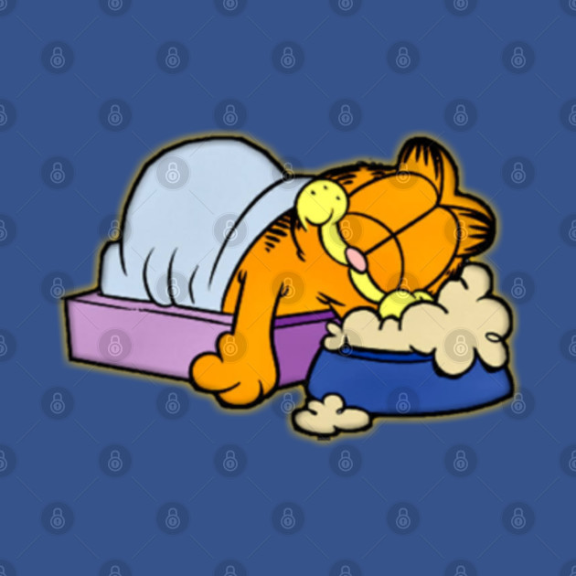 Garfield sleep - Garfield And Odie - Long Sleeve T-Shirt | TeePublic