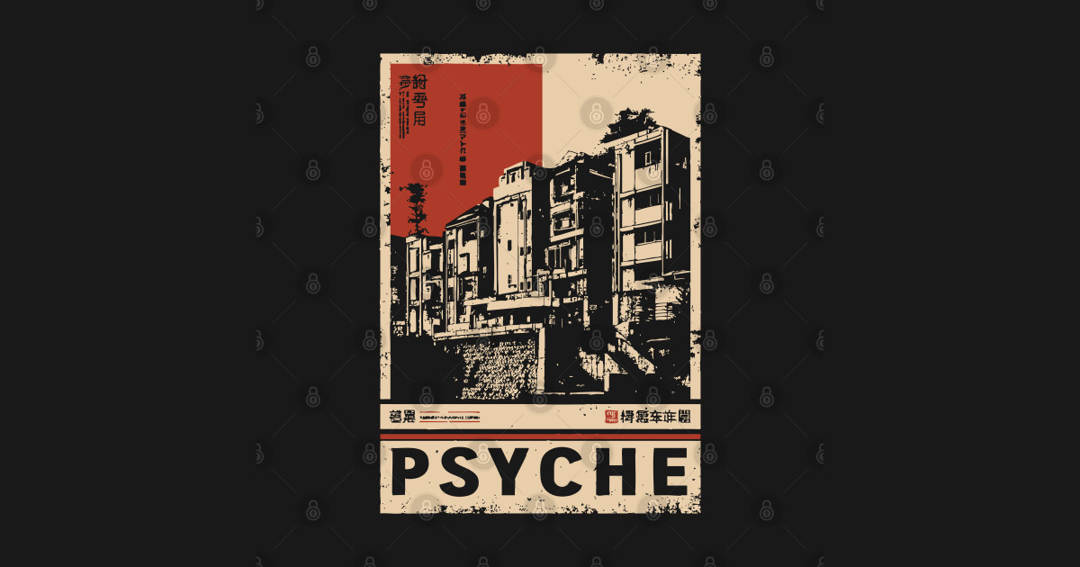 PSYCHE – Conceptual Mind and Space Poster - Psyche - T-Shirt | TeePublic
