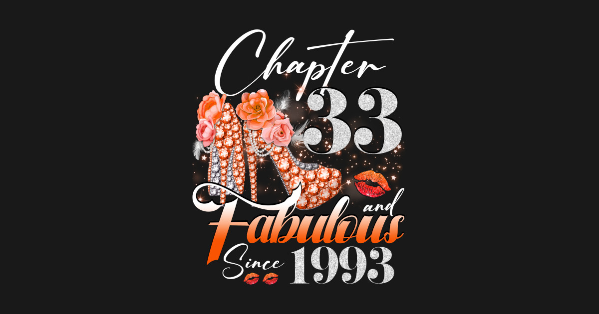 Chapter 33 Fabulous Since 1993 33rd Birthday Queen Diamond - 33rd ...