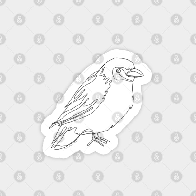 Cape Weaver Bird Line Drawing - Cape Weaver - Sticker | TeePublic