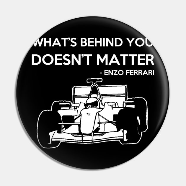 Ferrari Focus - Iconic Racing Quote Te - Need For Speed - Pin | TeePublic