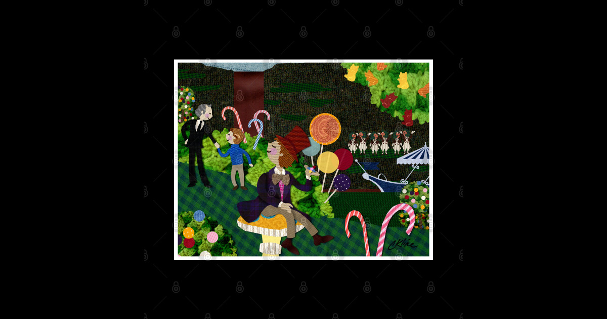 A World of Pure Imagination - Wonka - Sticker | TeePublic