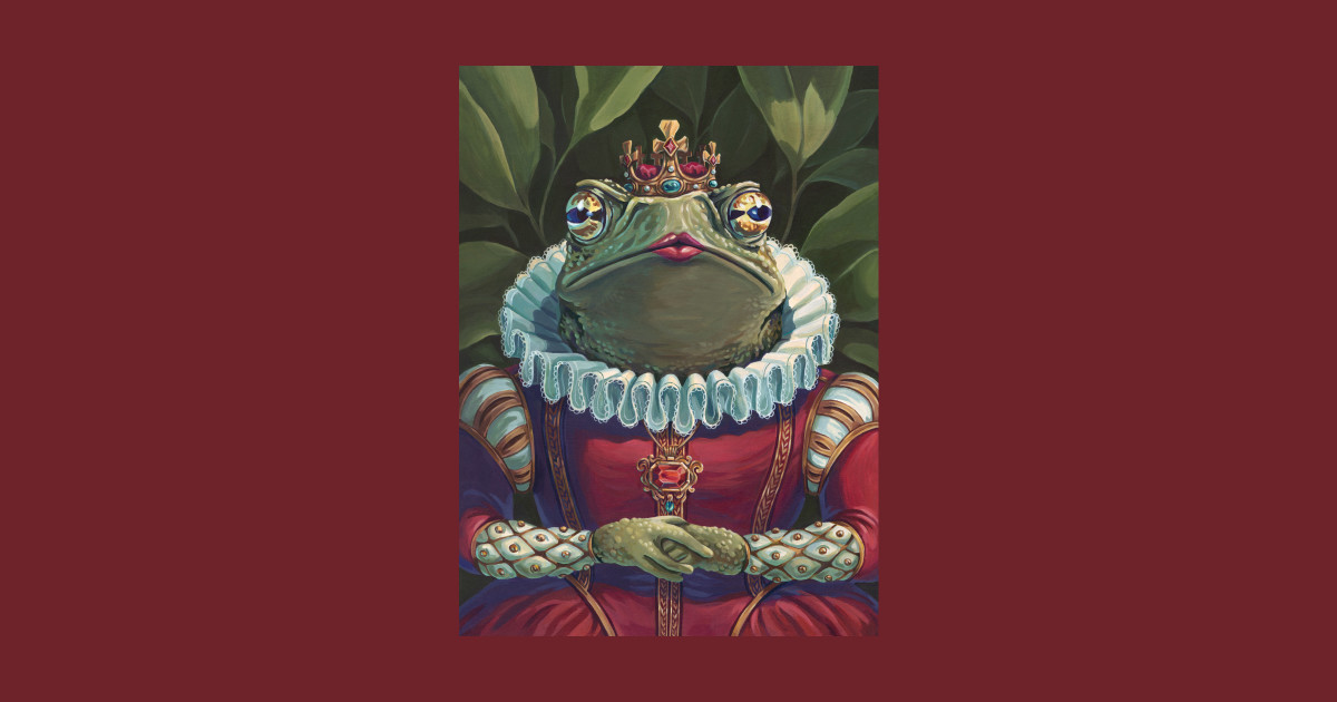Toad Queen - Royalty - T-Shirt | TeePublic