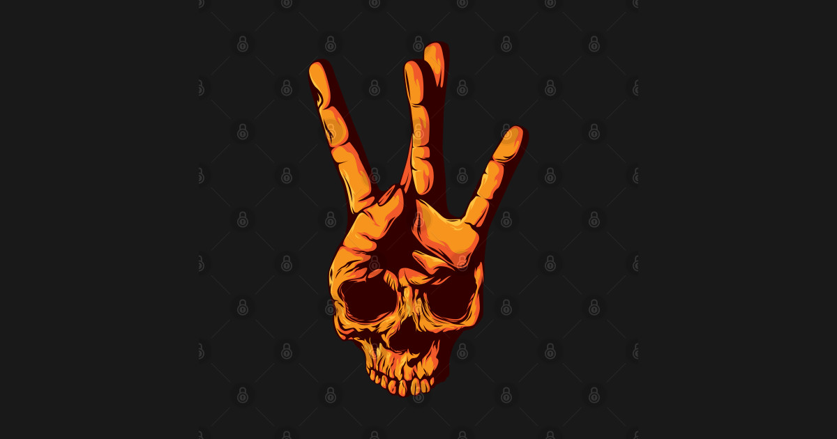 Westside Hand - Westside Hand Hiphop Skull - Tapestry | TeePublic