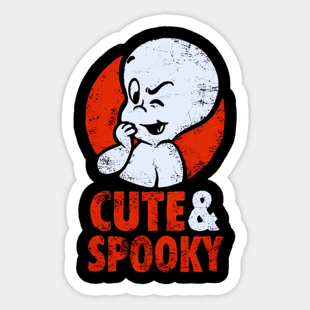 GHOST CASPER THE FRIENDLY SPOOKY HORROR CARTOON 3 - Horror - Sticker ...