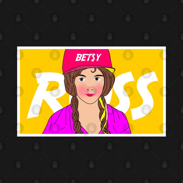 Betsy Ross Rush Limbaugh edgy - Betsy Ross - T-Shirt | TeePublic