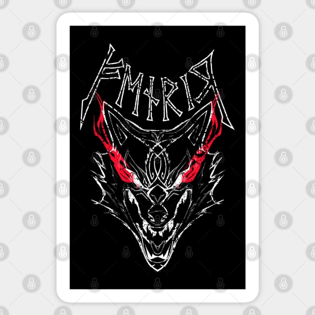 FENRIR (Runes) - Wolf - Sticker | TeePublic