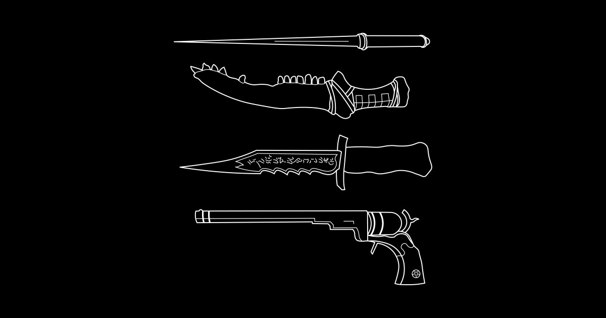 Supernatural Weapons - Supernatural Weapons - Sticker | TeePublic