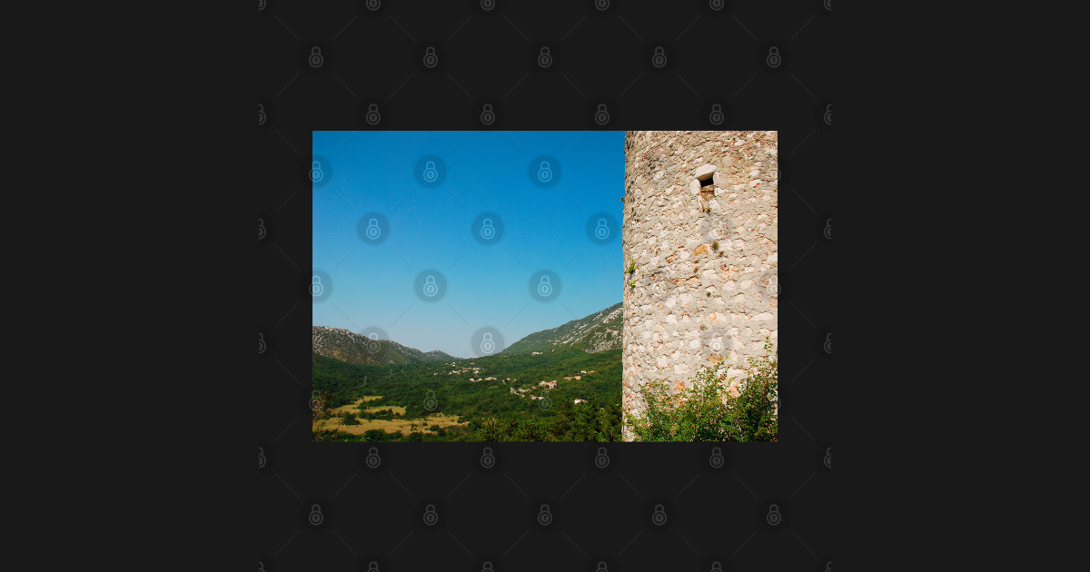 Drivenik Castle - Drivenik - T-Shirt | TeePublic