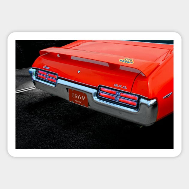 1969 Pontiac GTO Judge - Automotive - Sticker | TeePublic