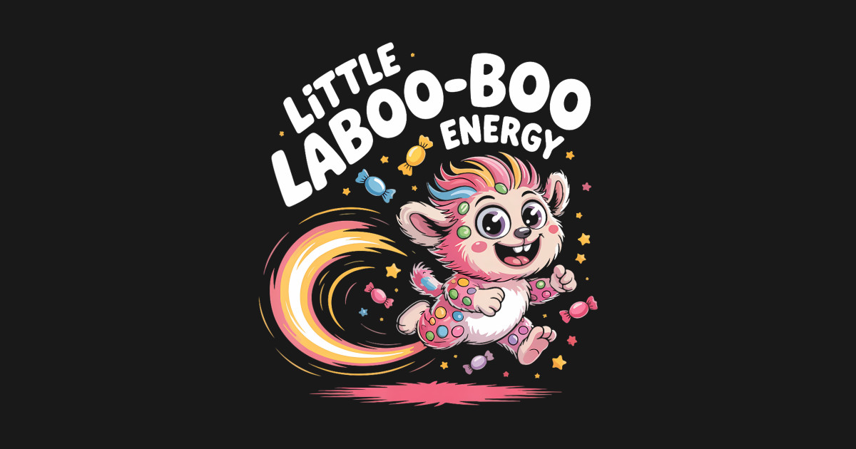 Little Laboo-Boo Energy Candy Monster Speed - Cute Monster Energy - T ...