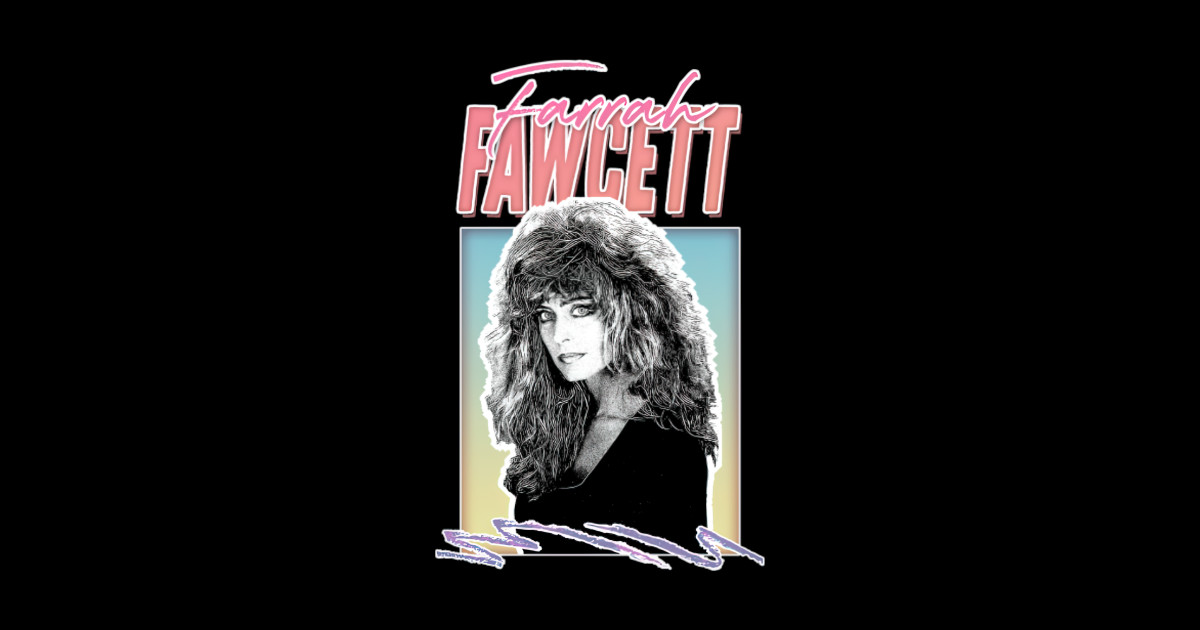 Farrah Fawcett – 70s Retro Style Icon Fan Art - Farrah Fawcett ...