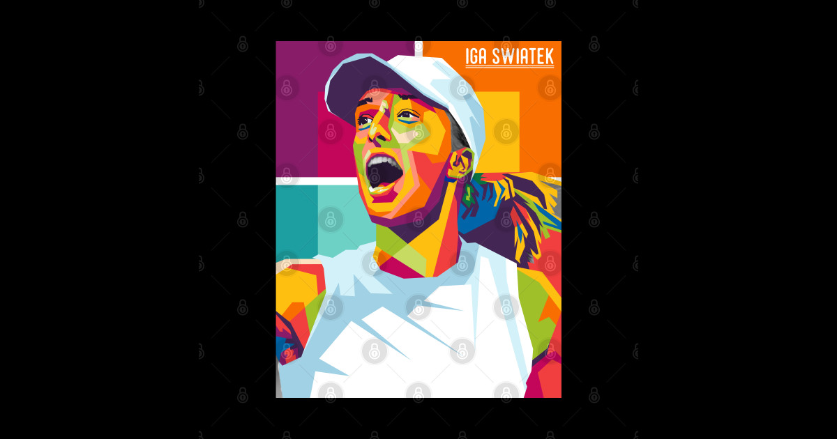 iga swiatek wpap - Iga Swiatek - Posters and Art Prints | TeePublic